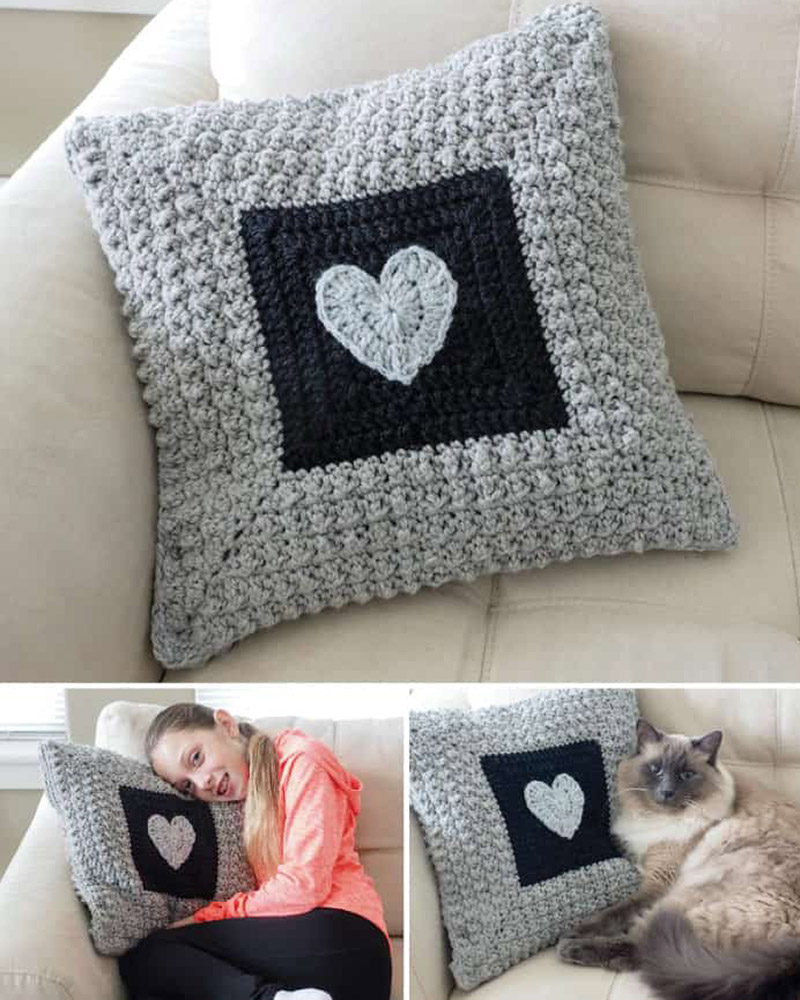 43 Free Crochet Pillow Patterns • Made From Yarn