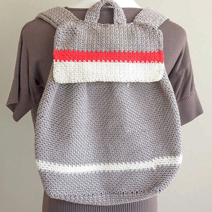23 Free Crochet Backpack Patterns • Made From Yarn