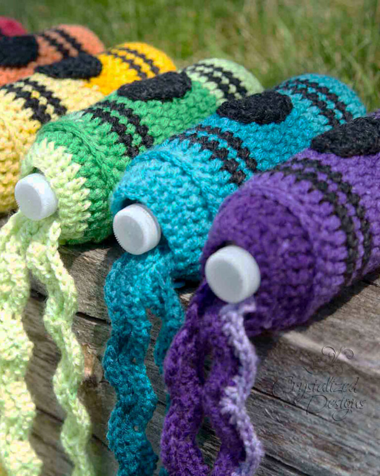 17 Free Crochet Water Bottle Holder Patterns • Made From Yarn