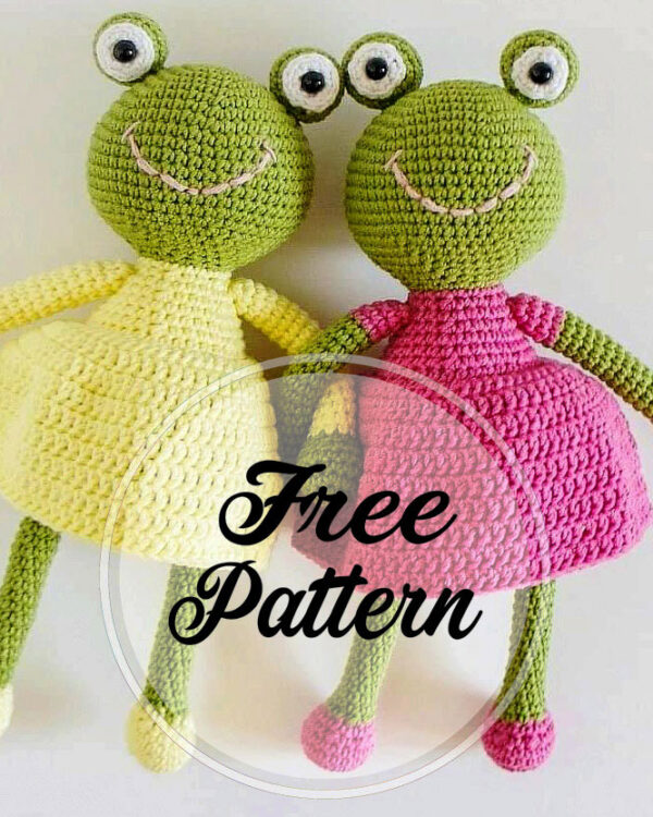 29 Adorable Free Crochet Frog Patterns • Made From Yarn
