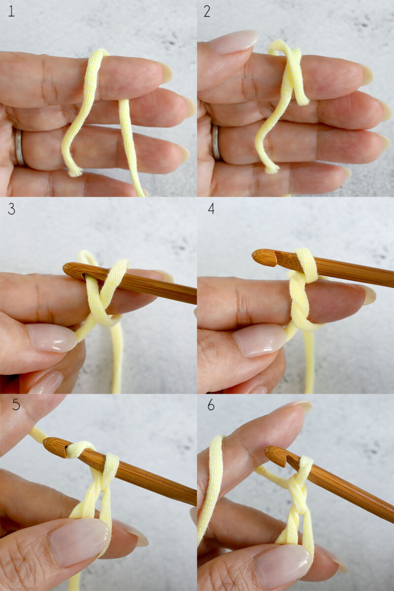 Make a Crochet Magic Ring for Beginners • Made From Yarn