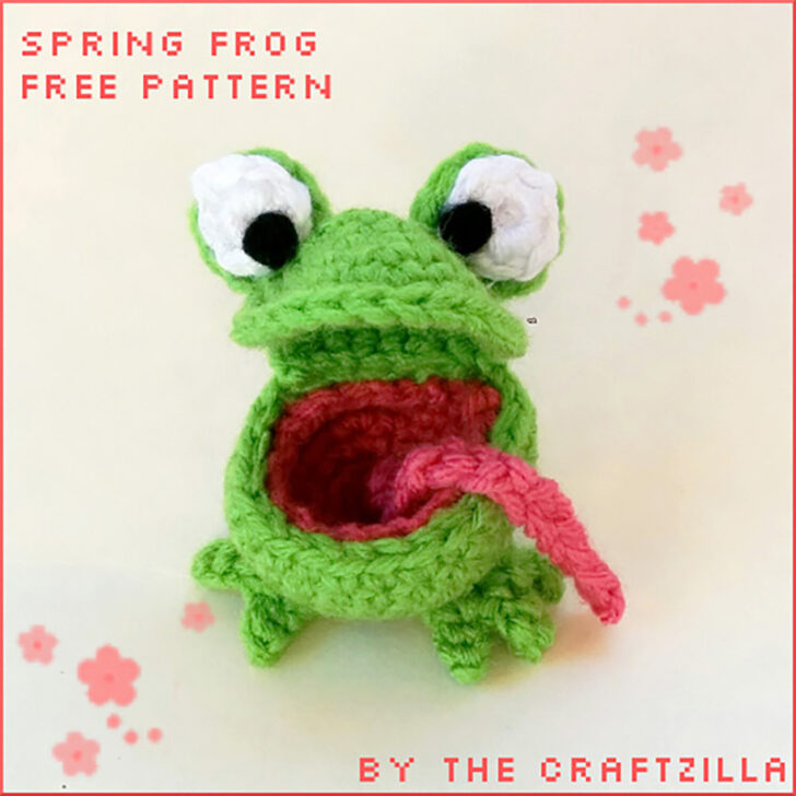 29 Adorable Free Crochet Frog Patterns • Made From Yarn