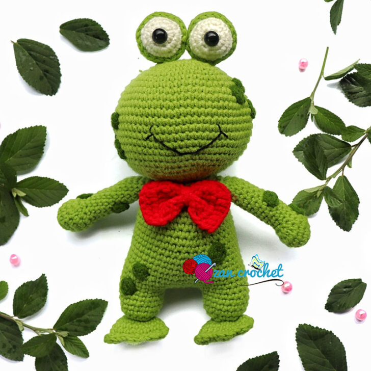 29 Adorable Free Crochet Frog Patterns • Made From Yarn