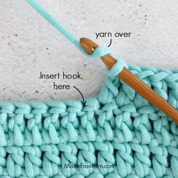 How To Double Crochet - Complete Guide • Made From Yarn