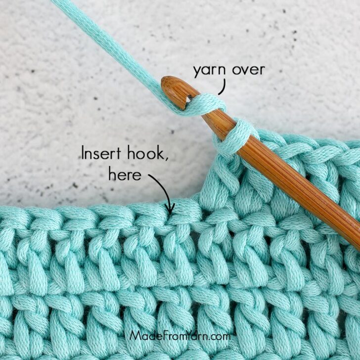 How To Double Crochet - Complete Guide • Made From Yarn