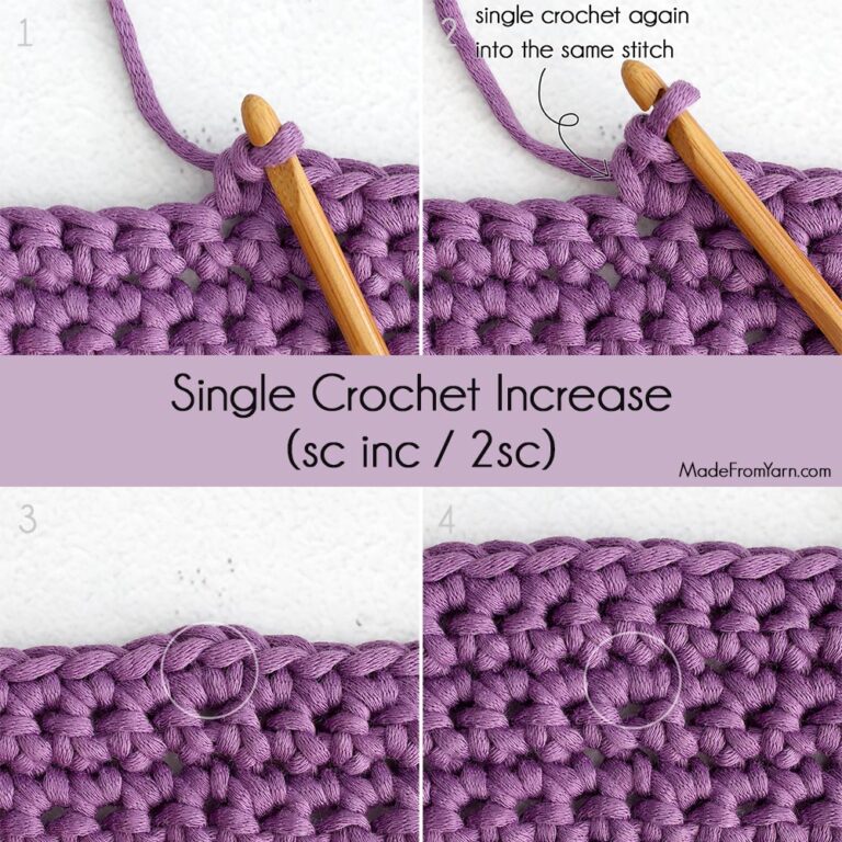 How to Crochet Single Crochet With Useful Beginners Tips