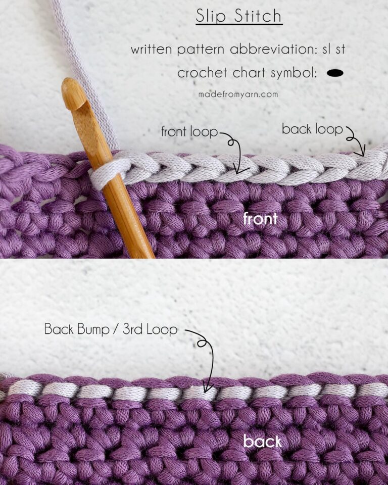 How To Crochet Slip Stitch: An Easy Guide For Beginners