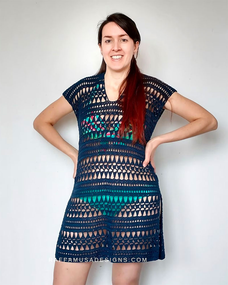 33 Free Crochet Cover Up Patterns For Summer • Made From Yarn