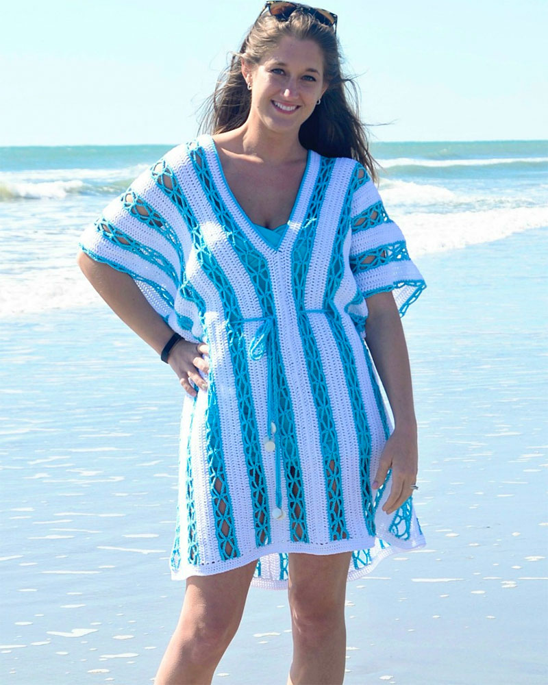 33 Free Crochet Cover Up Patterns For Summer • Made From Yarn