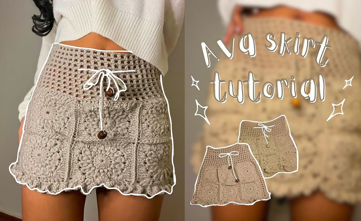 Top 38 Free Crochet Skirt Patterns • Made From Yarn