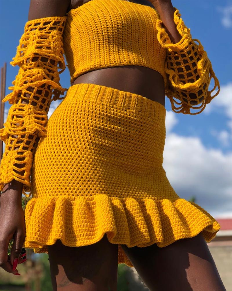 Top 38 Free Crochet Skirt Patterns • Made From Yarn
