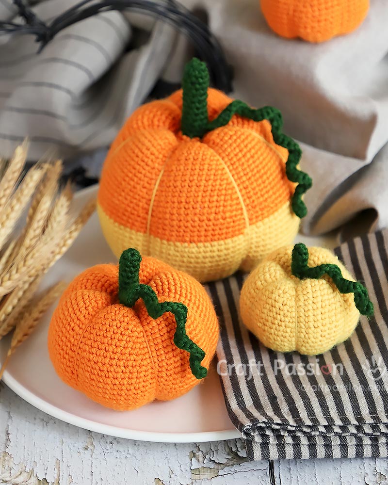 31 Free Crochet Pumpkins Patterns for Fall • Made From Yarn