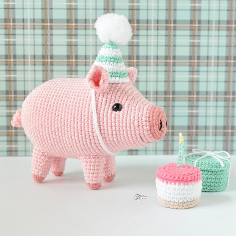 Top 27 Free Crochet Pig Patterns • Made From Yarn