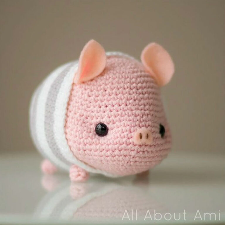 Top 27 Free Crochet Pig Patterns • Made From Yarn