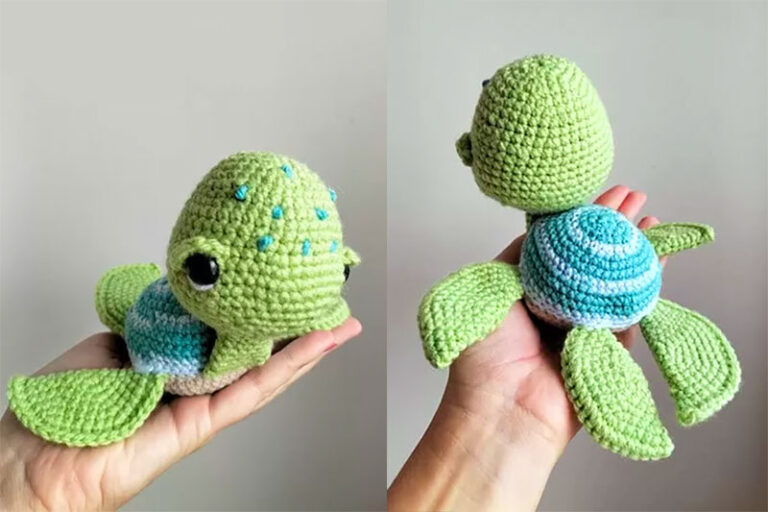 33 Free Crochet Turtle Patterns • Made From Yarn