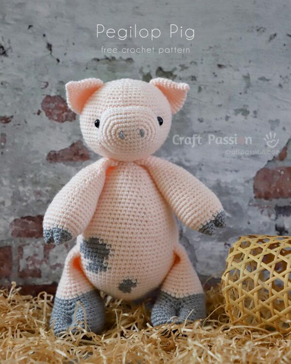 Top 27 Free Crochet Pig Patterns • Made From Yarn