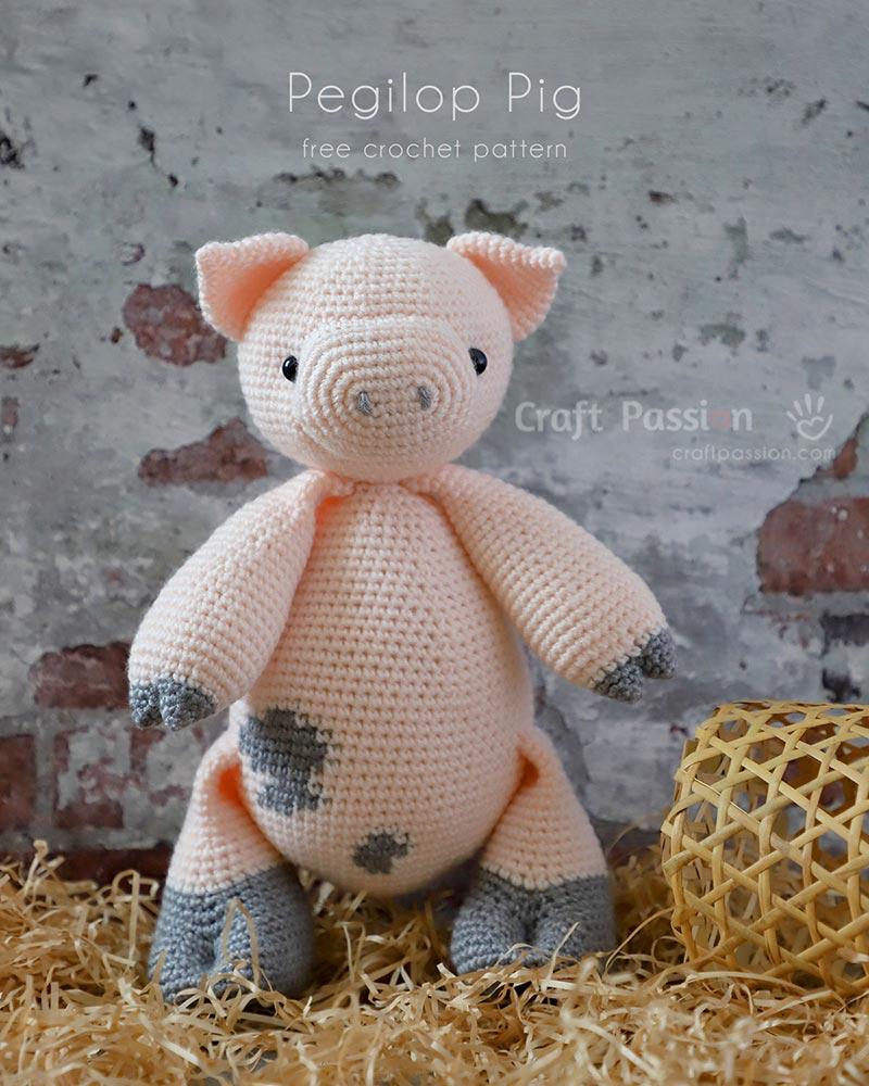 Top 27 Free Crochet Pig Patterns • Made From Yarn