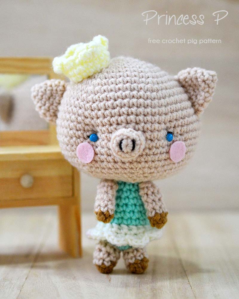Top 27 Free Crochet Pig Patterns • Made From Yarn