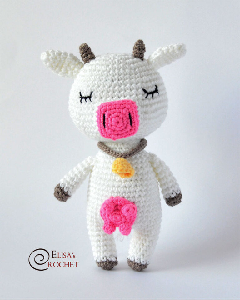 43 Free Crochet Cow Patterns • Made From Yarn