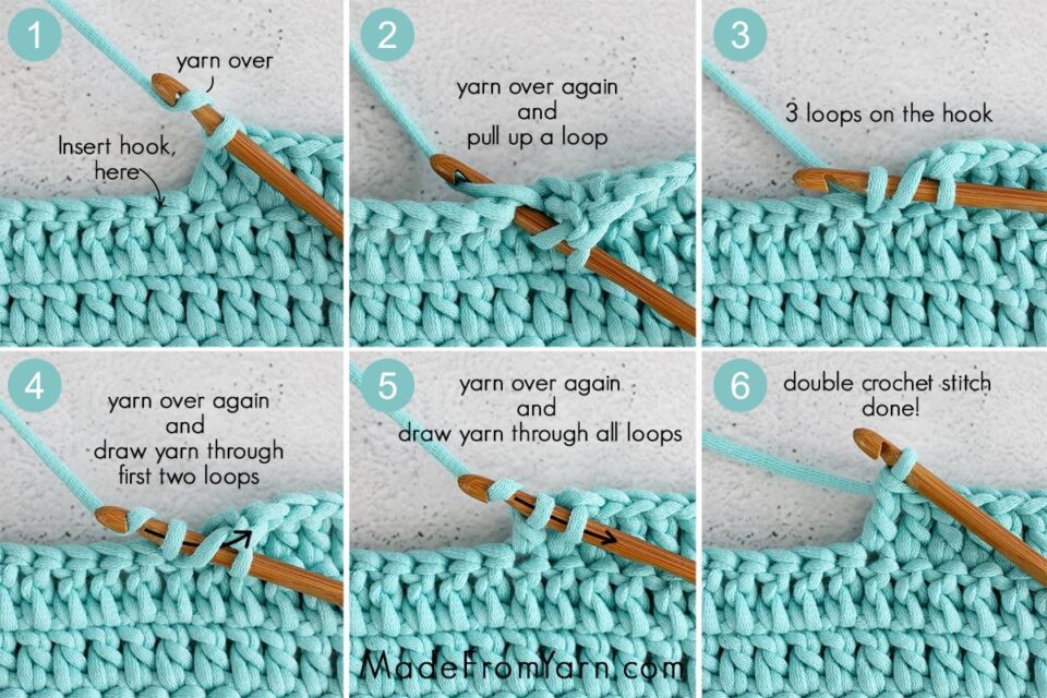 6 Basic Crochet Stitches For Beginners To Master