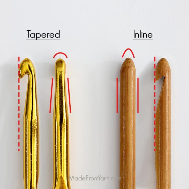 Crochet Hook Sizes - With Conversion Chart • Made From Yarn