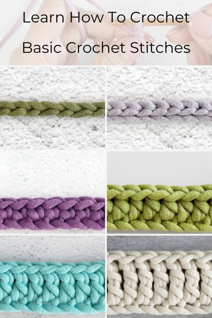 6 Basic Crochet Stitches For Beginners To Master