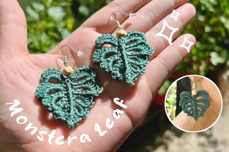 33 Free Patterns for Crochet Earrings • Made From Yarn