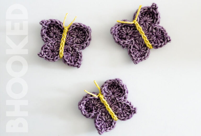 25 Free Beautiful Crochet Butterfly Patterns • Made From Yarn