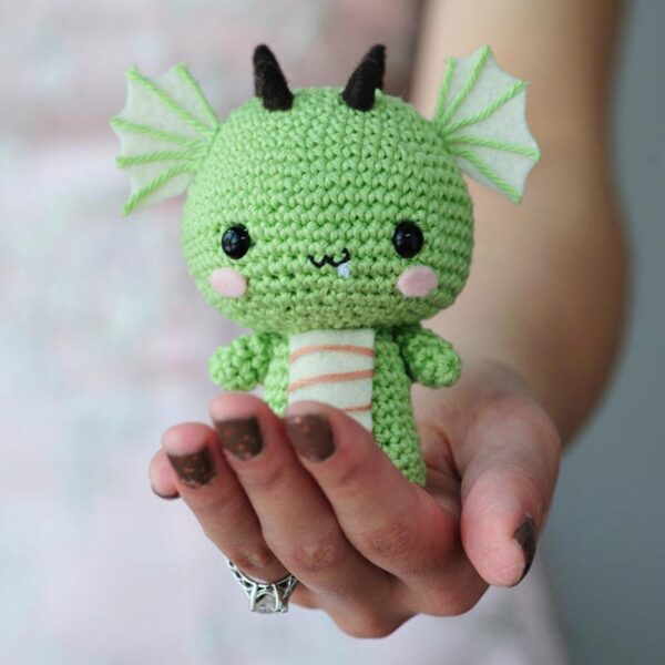 35 Amazing Free Crochet Dragon Patterns • Made From Yarn