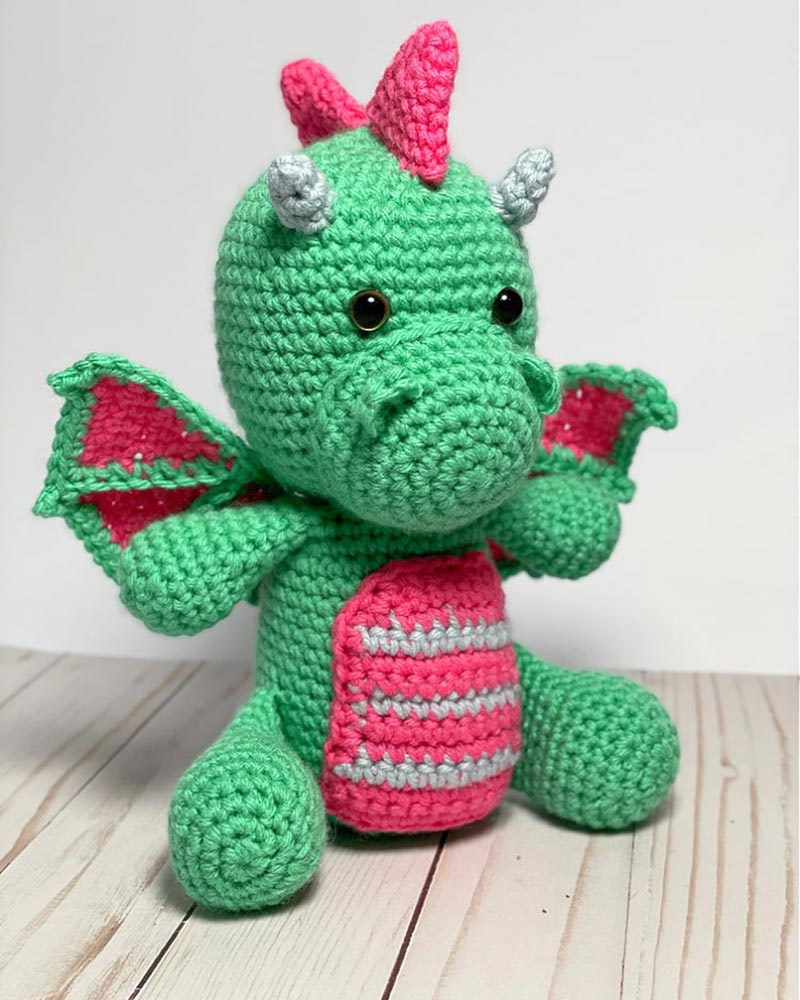 35 Amazing Free Crochet Dragon Patterns • Made From Yarn