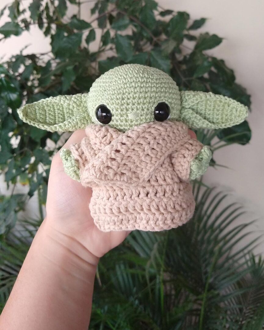 16 Free Baby Yoda Crochet Patterns • Made From Yarn
