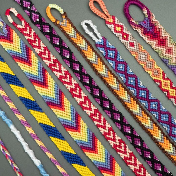 31 Friendship Bracelet Patterns For Besties • Made From Yarn
