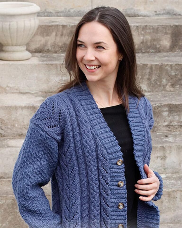 53 Gorgeous Cardigan Knitting Patterns • Made From Yarn