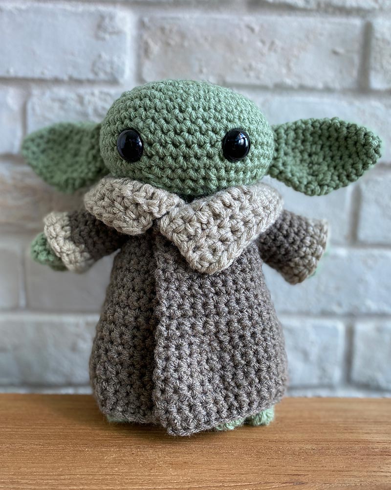 16 Free Baby Yoda Crochet Patterns • Made From Yarn