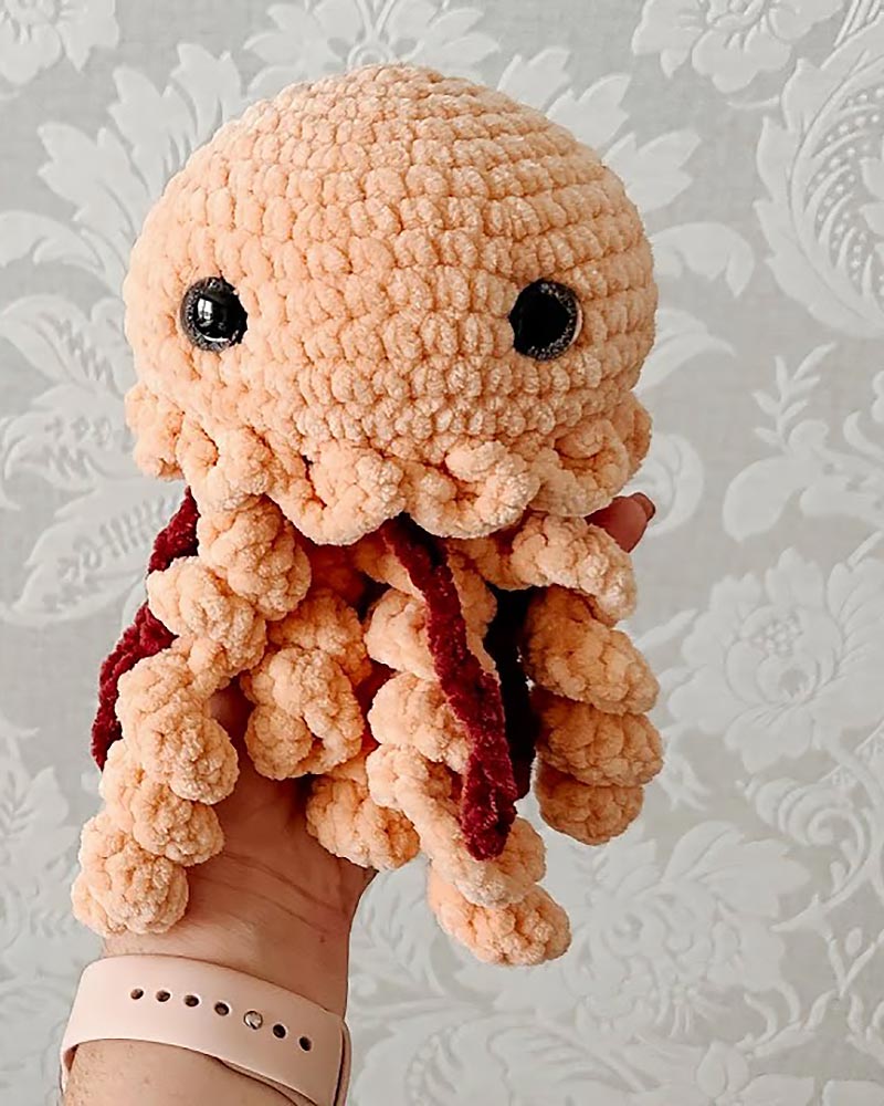33 Free Easy Crochet Jellyfish Pattern • Made From Yarn