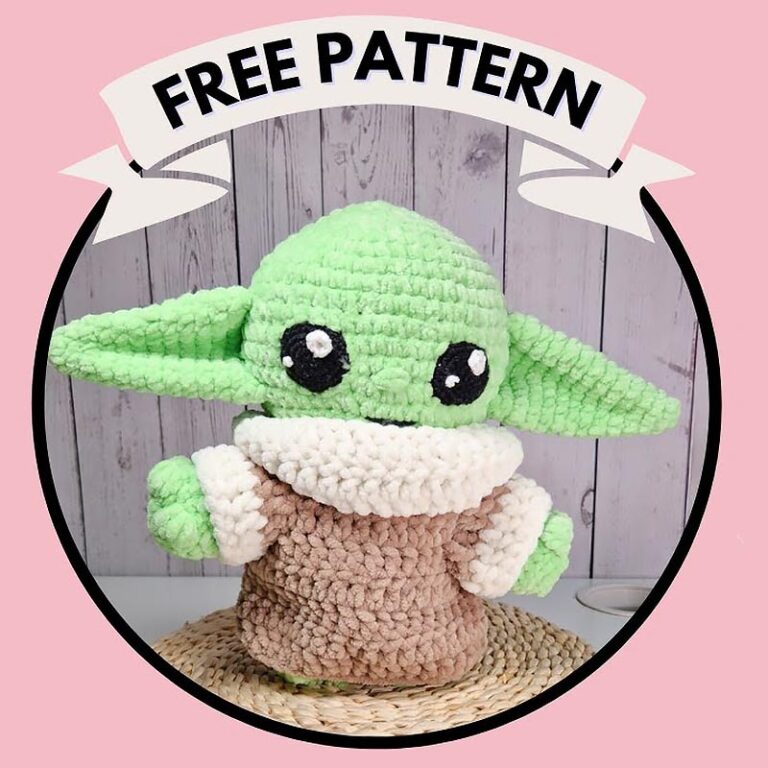16 Free Baby Yoda Crochet Patterns • Made From Yarn