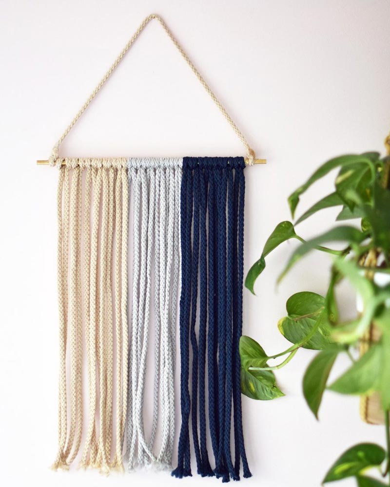 35 Stylish Macrame Wall Hanging Patterns • Made From Yarn