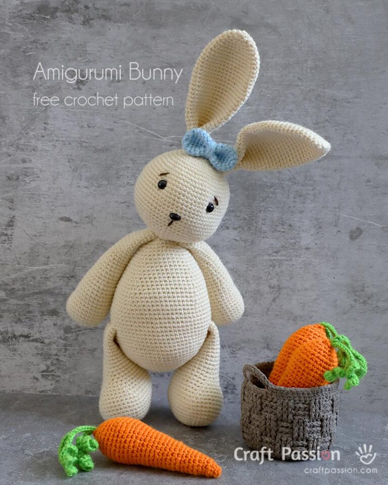 32 Cute and Free Crochet Bunny Patterns • Made From Yarn