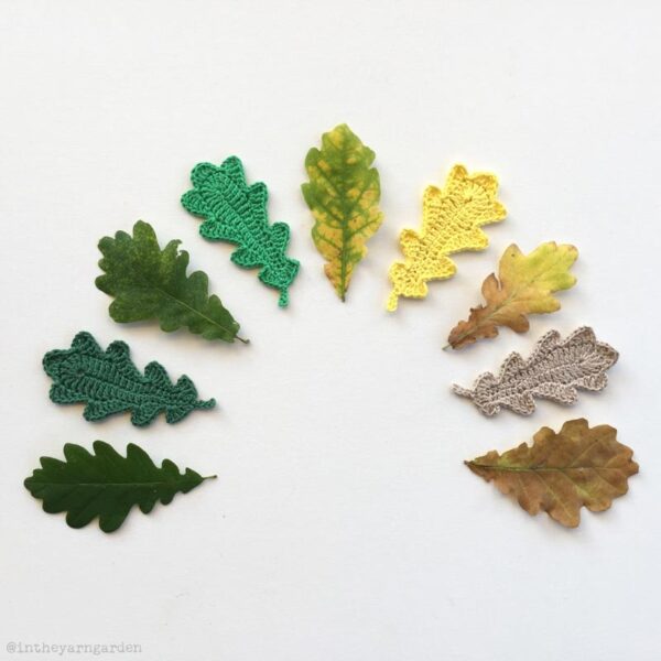 34 Adorable and Free Crochet Leaf Patterns • Made From Yarn