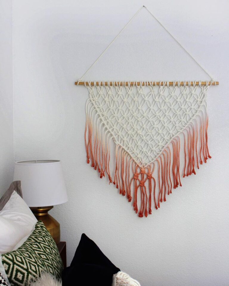 35 Stylish Macrame Wall Hanging Patterns • Made From Yarn