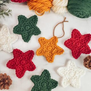 23 Cute And Free Crochet Star Patterns • Made From Yarn