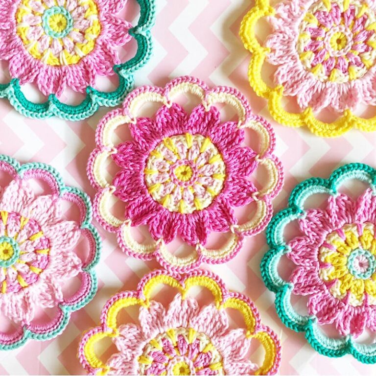 33 Free Mandala Crochet Patterns • Made From Yarn