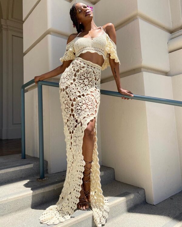 15 Beautiful Crochet Wedding Dress Patterns • Made From Yarn