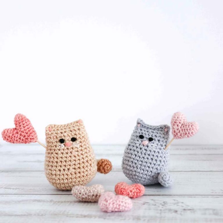43 Free Amigurumi and Crochet Cat Patterns • Made From Yarn