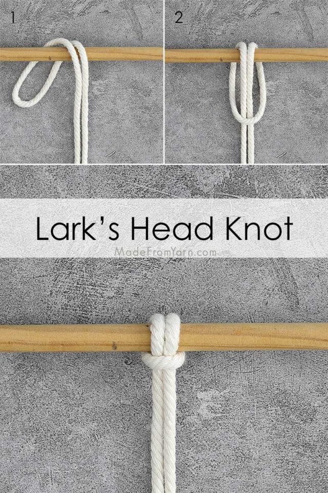 Macramé For Beginners: 25 Easy Projects • Made From Yarn