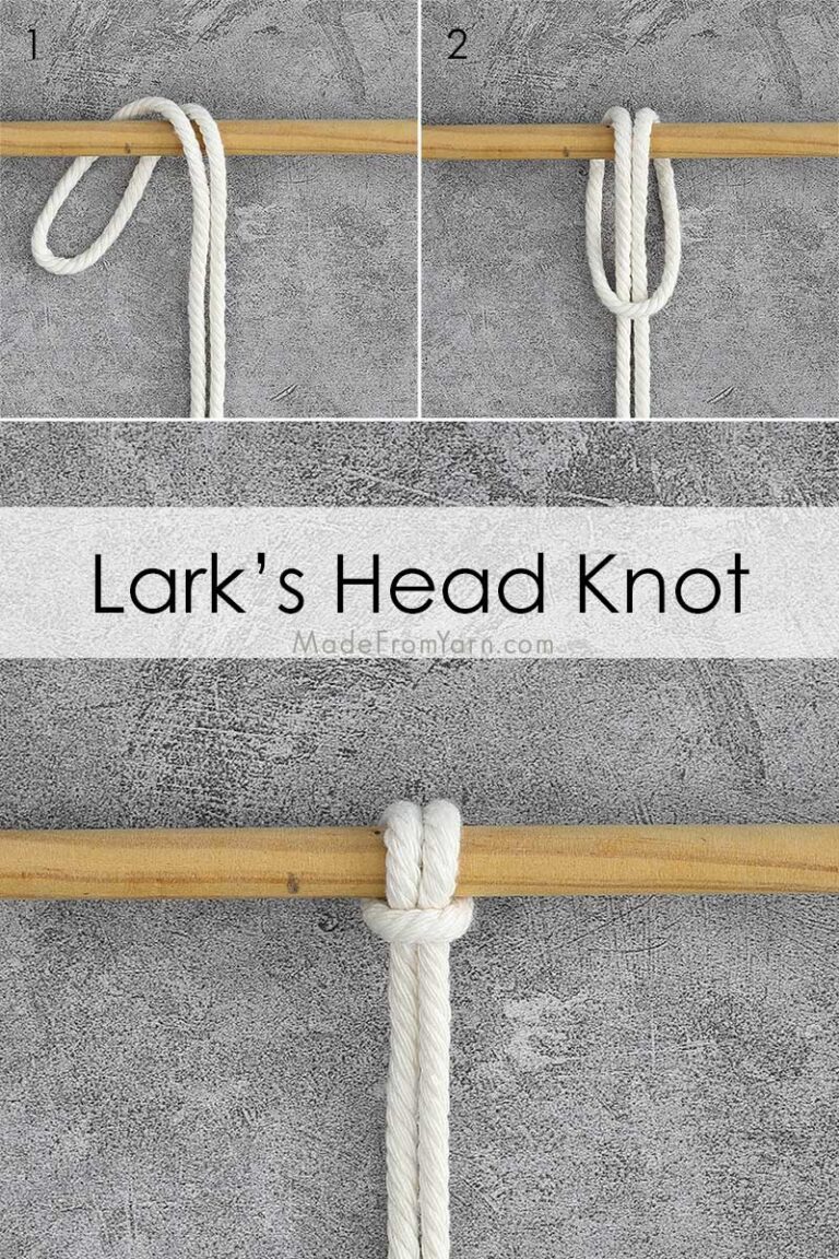 Macramé For Beginners: 25 Easy Projects • Made From Yarn