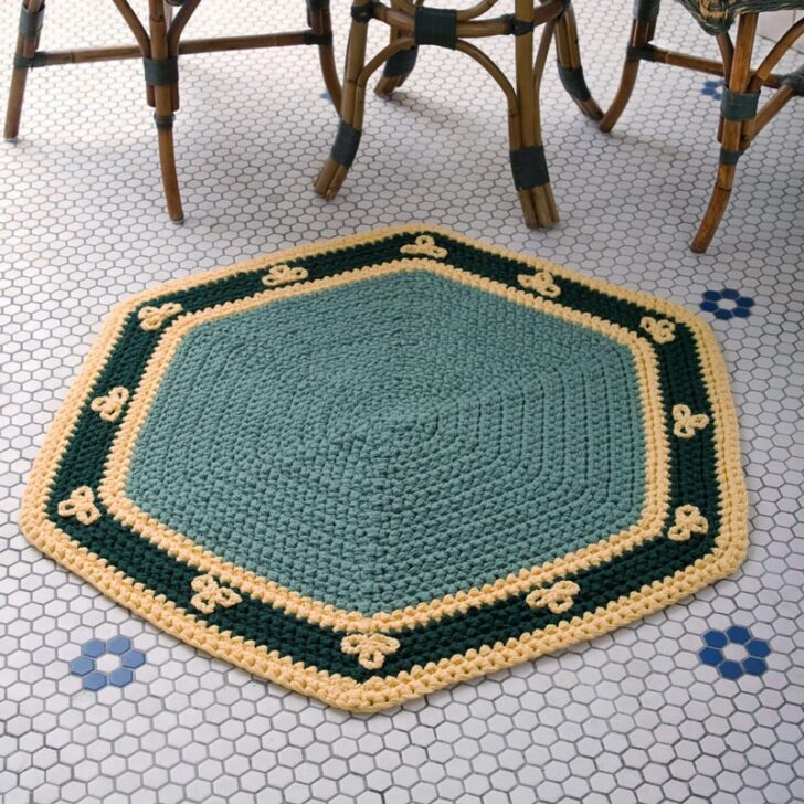 45 Free and Creative Crochet Rug Patterns • Made From Yarn