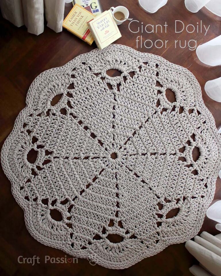 45 Free and Creative Crochet Rug Patterns • Made From Yarn