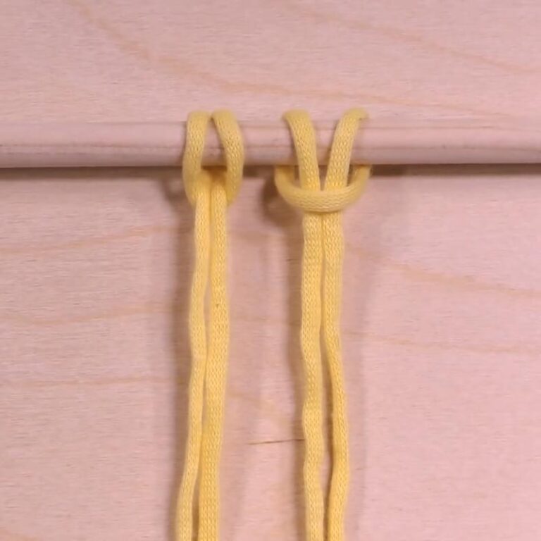16 Introductory Macramé Knots To Master • Made From Yarn