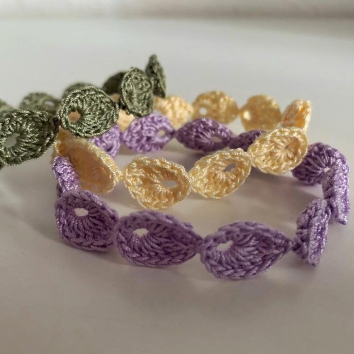 33 Free Crochet Bracelet Patterns To Make • Made From Yarn